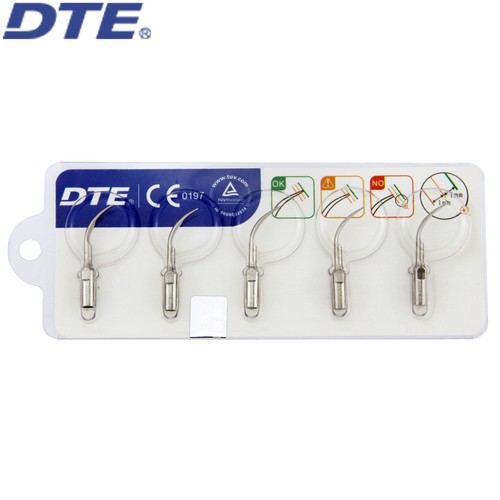 5 Woodpecker DTE Dental Supragingival Scaler Tip GD1 DTE SATELEC NSK ...