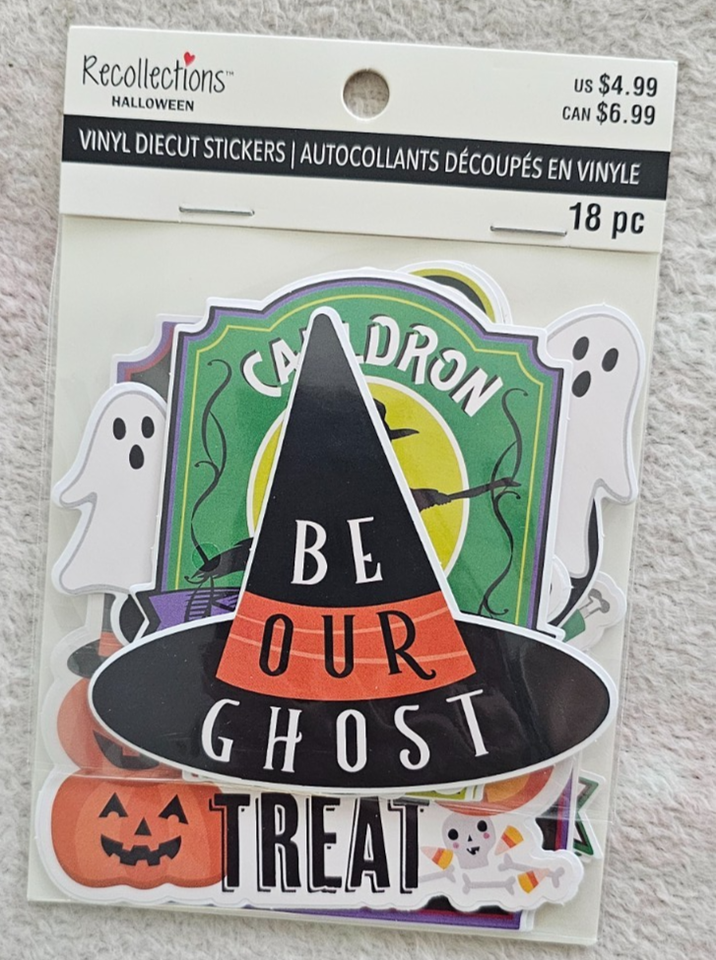 YOU CHOOSE Recollections Halloween Stickers/Die Cuts/Paper Pads/Stamp ...