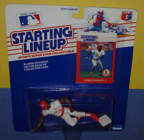 1988 VINCE COLEMAN St. Louis Cardinals Rookie *FREE_s/h* Starting ...