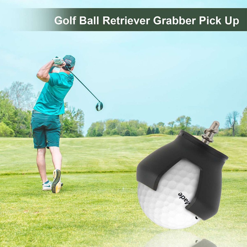 4 Pcs Ball Picker Golf Pick Up Back Tool Saver Claw Putter Grip ...