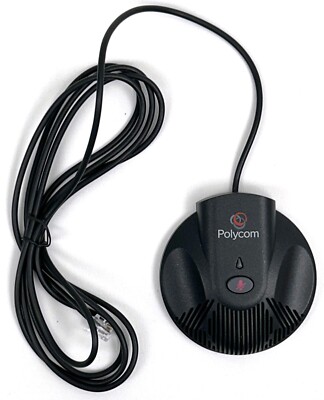 Sound Station 2W Extended Microphone, with Cable, Polycom 2201-67840 ...