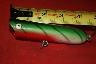 Hand Made Vintage Wood Fishing Lure | eBay