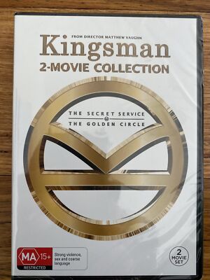 Kingsman 2-Movie Collection New & Sealed DVD Region 4 PAL Tracked ...