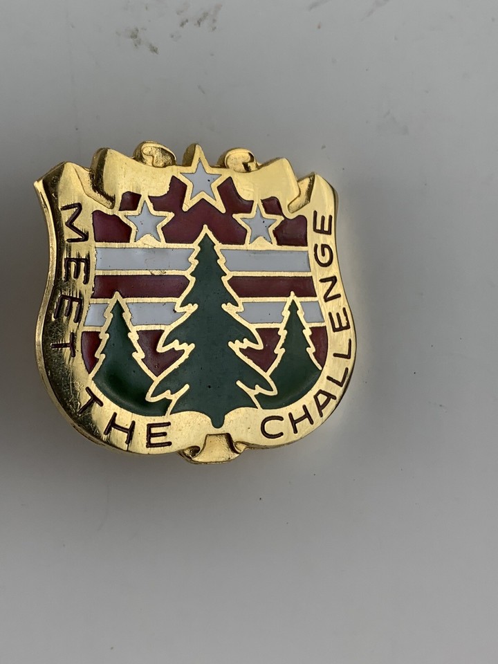 US Military DUI Unit Crest Pin 124th Regional Support Command MEET THE ...