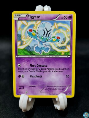 Pokemon Card ELGYEM 55/101 Non-Holo Common NOBLE VICTORIES | eBay