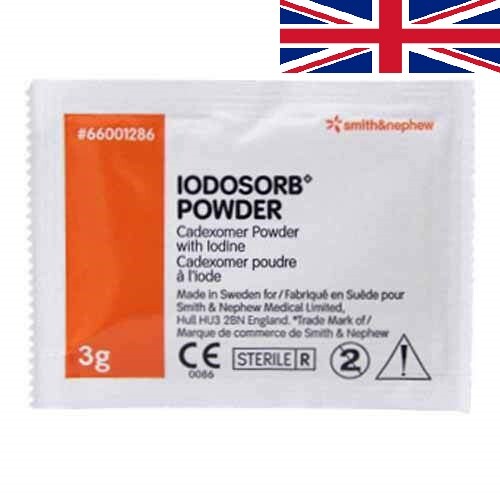 Iodosorb Cadexomer Powder 3g | Select Quantity | Trusted UK Seller ...