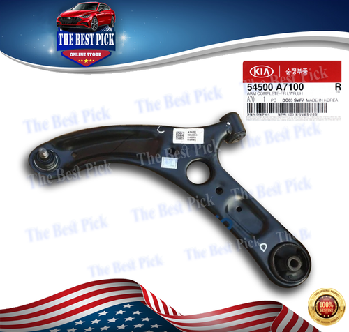 GENUINE Lower Control Arm 54500A7100 Front Left for KIA Forte 2014~2018 ...