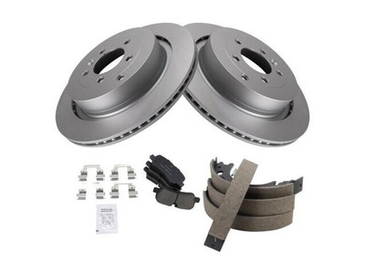 Rear Brake Pad Rotor and Parking Brake Kit fits LR3 2005-2006 4.4L V8 ...