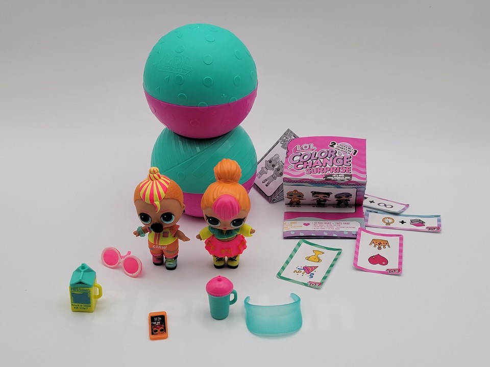 LOL Color 2-In-1 Change Surprise Neon Cutie & Neon Guy | eBay