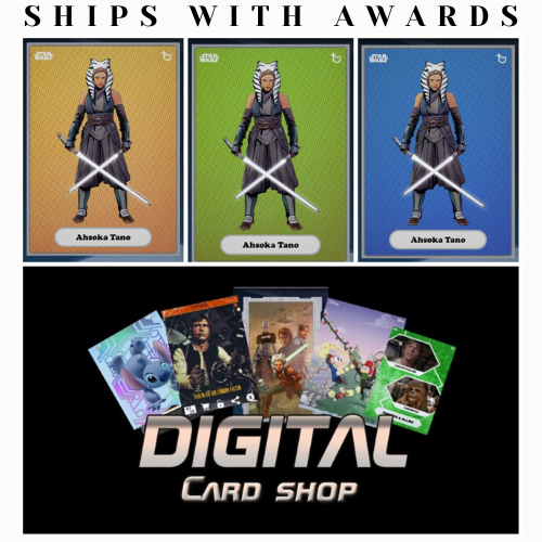 Topps Star Wars Trader Classic Card Art 8th Anniversary ORANGE GREEN ...