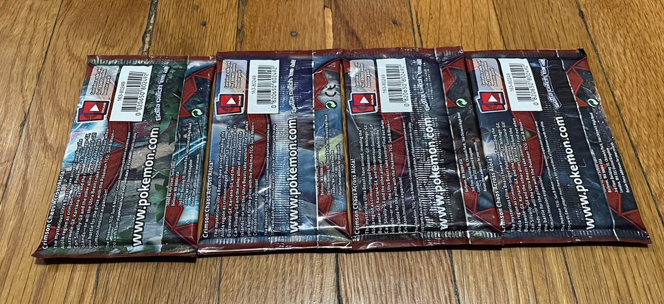 Pokemon TCG - Sun & Moon: Crimson Invasion Booster Pack (1) BRAND NEW ...
