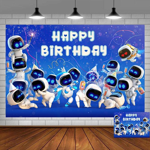 Astro Bot Party Supplies Party Decoration Backdrop Banner Photography ...
