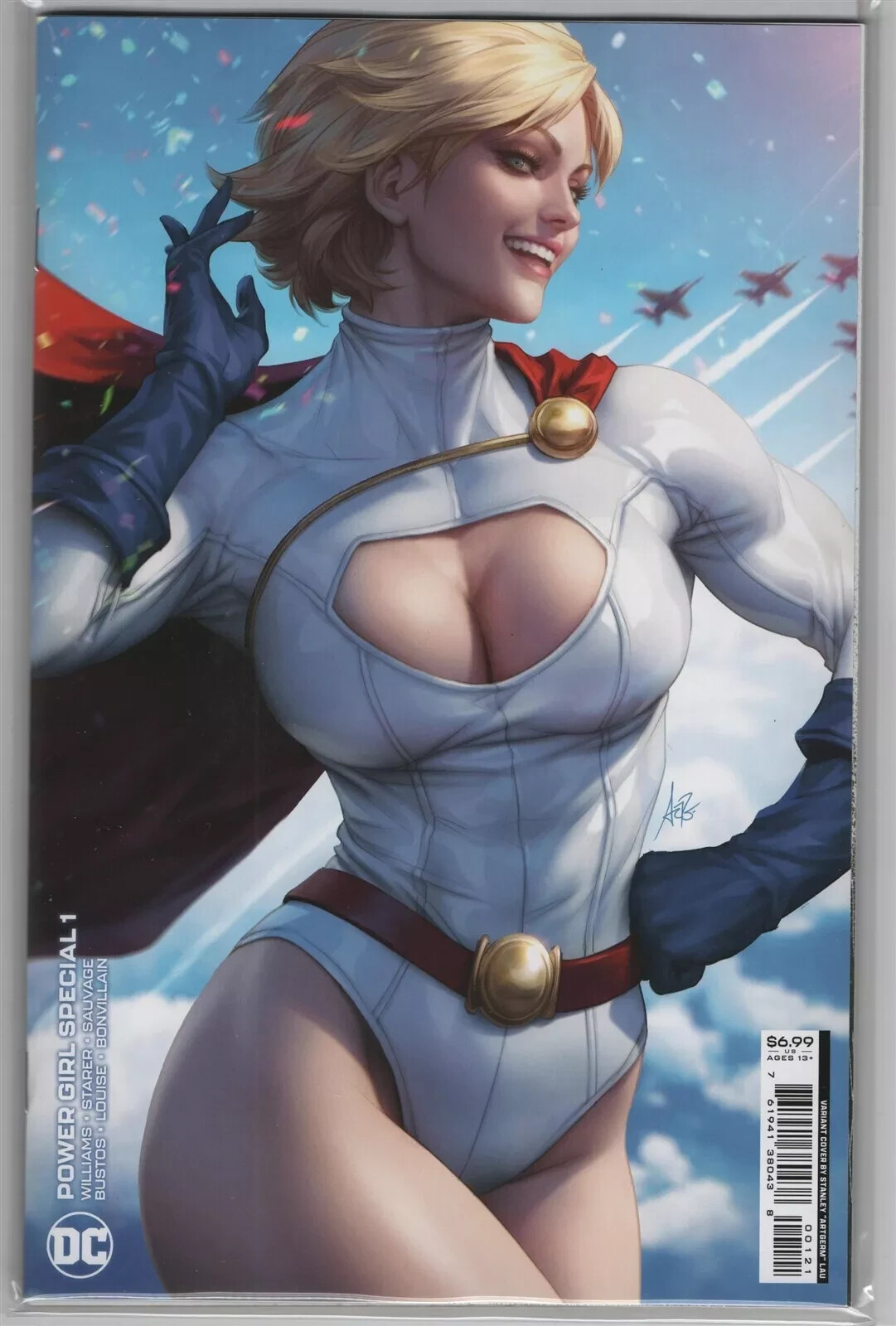 POWER GIRL SPECIAL #1 DC COMICS 2023 STANLEY ARTGERM LAU VARIANT