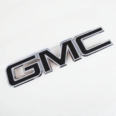 2015-2019 GMC Sierra Front Grille Letter Logo Emblem Adhesive Nameplate ...