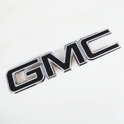 2015-2019 GMC Sierra Front Grille Letter Logo Emblem Adhesive Nameplate ...