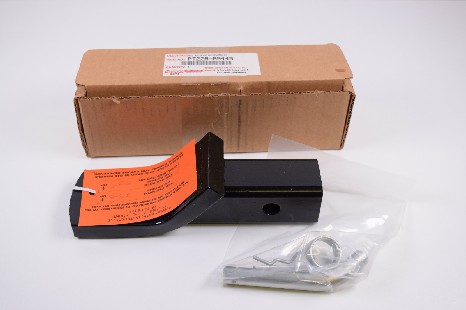 Toyota Genuine Parts Black Ball Mount #PT228-89445 | eBay