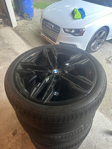 Set of 4 21" 2021 BMW M40i x WHEELS X3 Premium RIMS GLOSSY BLACK ...