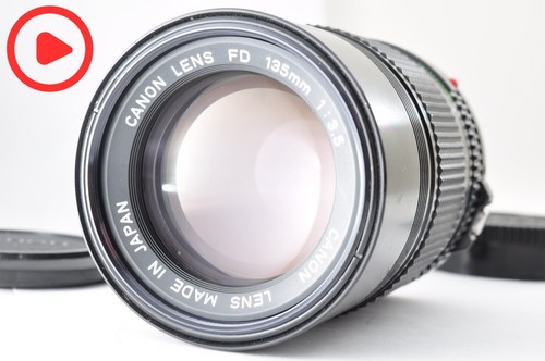 Canon New FD NFD 135mm f3.5 Telephoto Manual Focus Lens From Japan ...