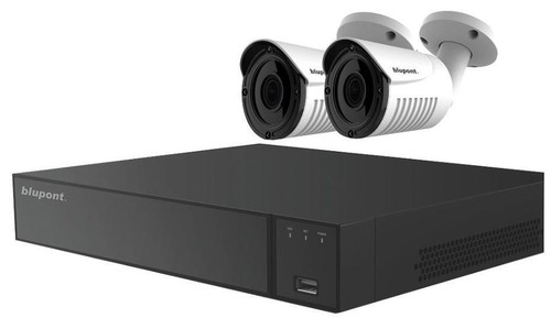 4-Channel 5MP CCTV DVR Système Avec 2 Balle Caméras & ; 500GB HDD - KIT ...