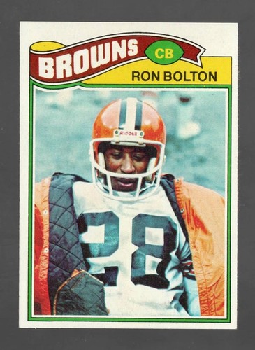 1977 Topps Ron Bolton Cleveland Browns #114 Excellent | eBay