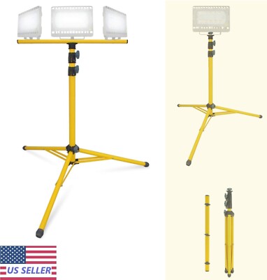 LINCO Tripod Stand for LED Work Light Flood Light Heavy Duty Steel ...