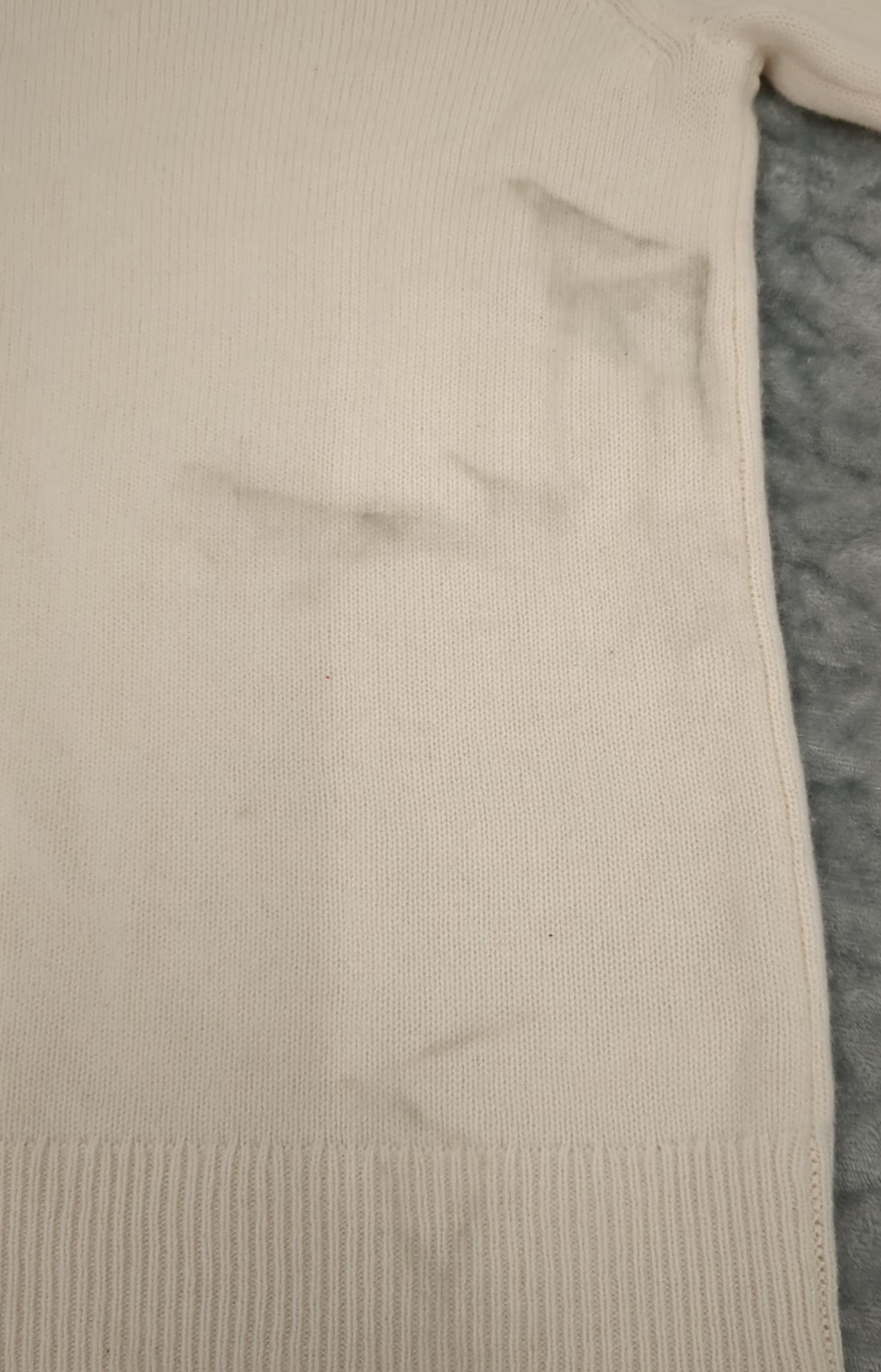 Charter Club Women's Cashmere Sequin Embellished Sweater, Ivory Sz-M ...