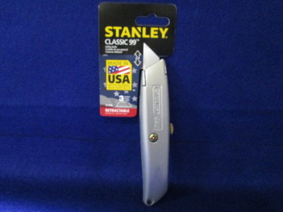 STANLEY 10-099 6" CLASSIC 99 RETRACTABLE UTILITY KNIFE | eBay