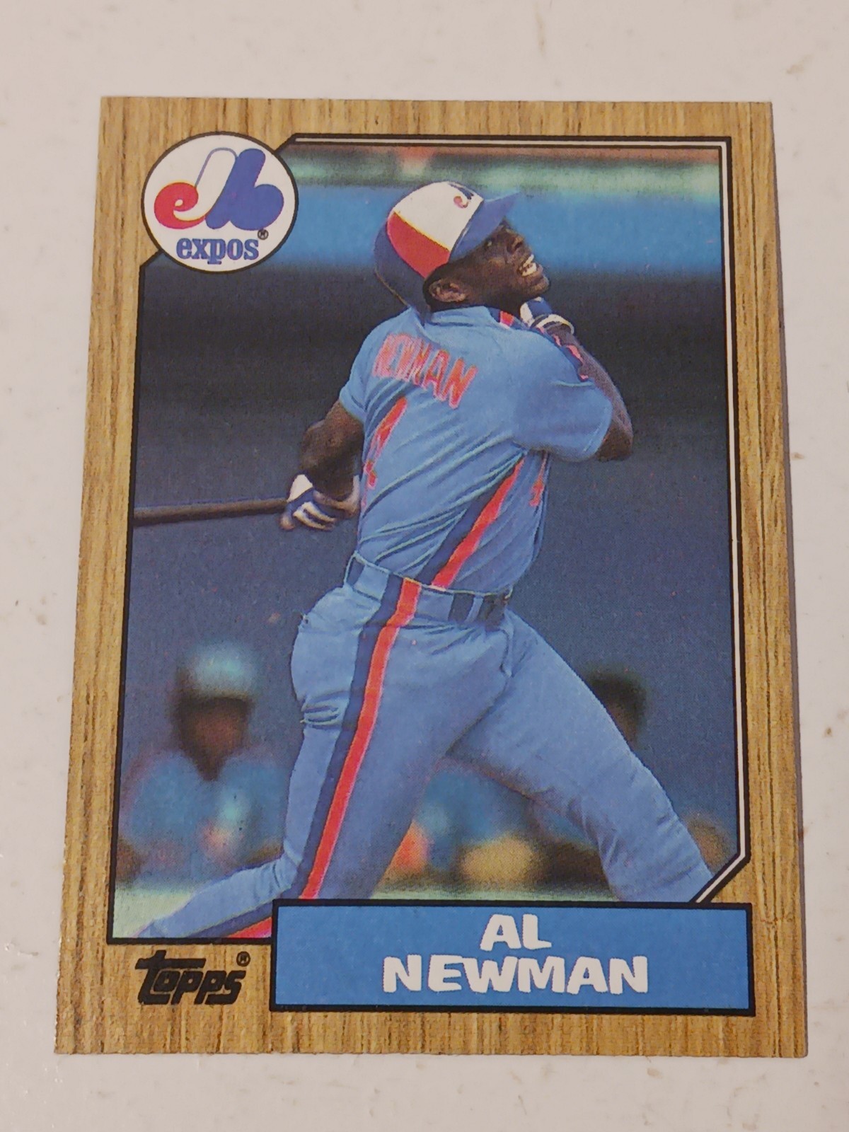 Al Newman Montreal Expos 1987 Topps Card #323 | eBay