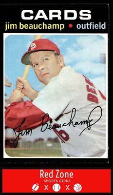 1971 Topps - #322 Jim Beauchamp EX+ | eBay