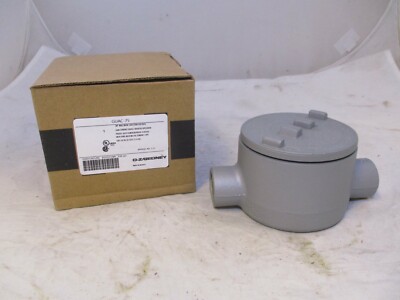 OZ/GEDNEY GUAC-75 3/4" EXPLOSION PROOF TYPE GUA OUTLET BOX APPLETON ...
