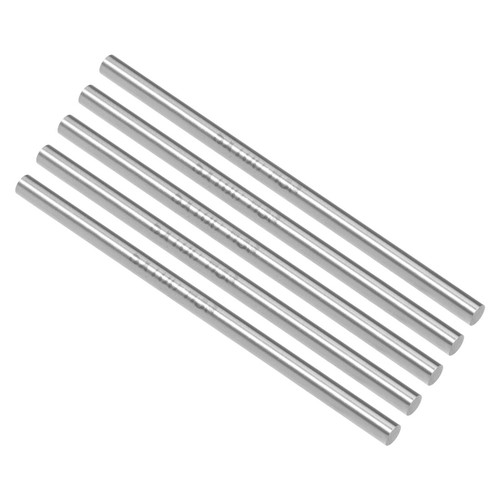 Round Rod 5mm Diameter 100mm Length HSS Lathe Bar Stock DIY Craft Tool ...