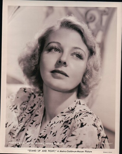 Vintage 8x10 Photo Actress Florence Rice in Stand up and Fight 1939 | eBay