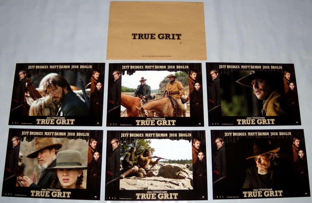 Leon Russom True Grit True Grit Signed Movie Film Script Screenplay X8