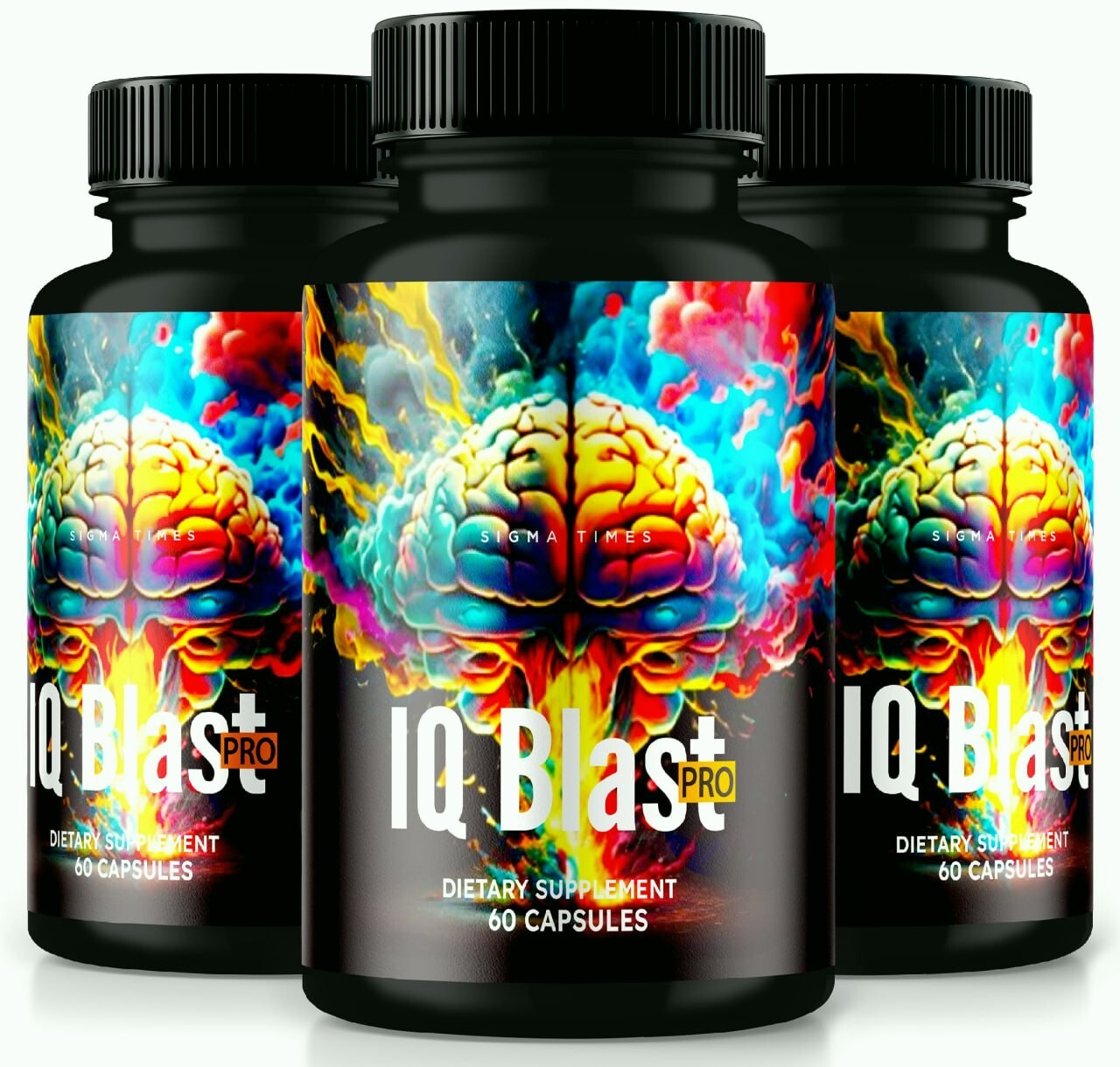 (3 Pack) IQ Blast Pro Cognitive Pills to Restore Memory Power & Improve ...