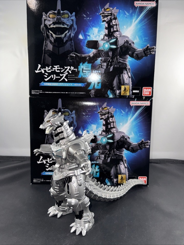 2025 BANDAI 6.5” MECHAGODZILLA 2002 ABSOLUTE ZERO Light Up Kiryu ...