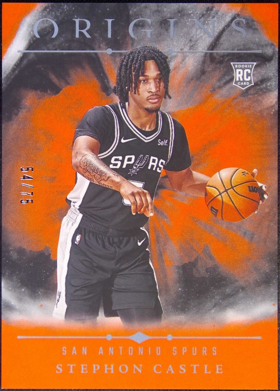 2024-25 Panini Origins - Stephon Castle #75 Orange /75 (RC) for sale ...