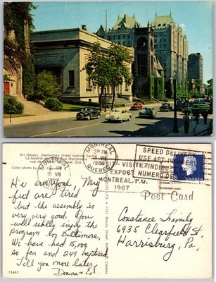 Montreal Quebec Art Gallery Postcard | eBay UK
