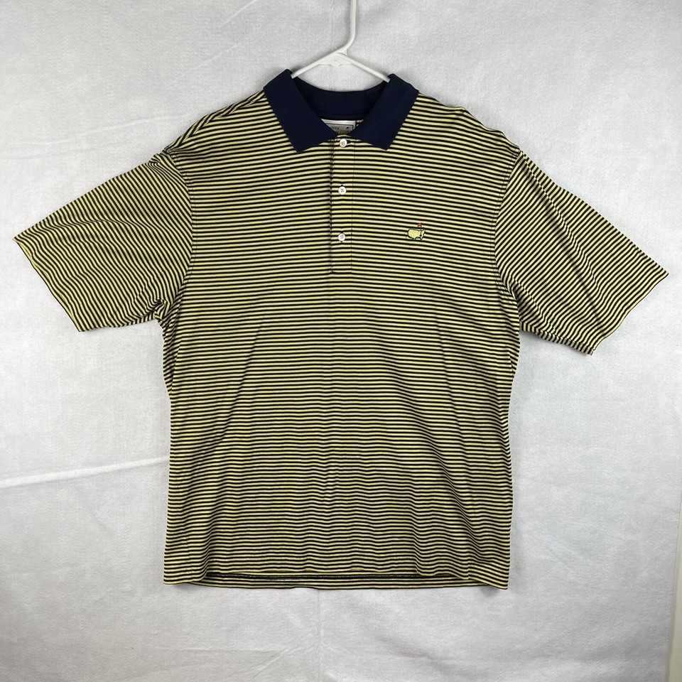 Augusta National Golf Shop Mens Large Polo Shirt 60s Pima Masters ...