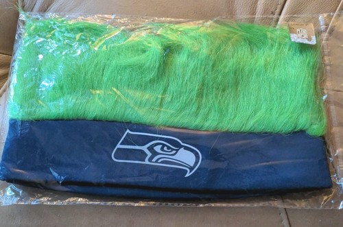 Seahawks Fan Wig Headband - Washington Lottery - Green - New NIB | eBay