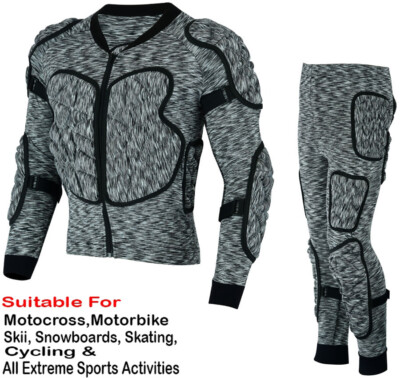 BODY ARMOUR MOTORBIKE MOTORCYCLE MOTOCROSS CE SKIING SPINE GUARD ...