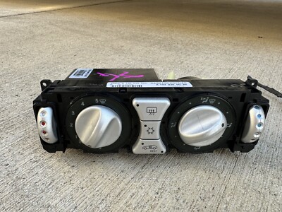 04-08 Chrysler Crossfire A/C Heater Climate Temperature Control Unit ...