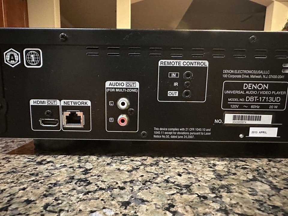 Denon DBT-1713UD + REMOTE | BLU-RAY PLAYER | eBay