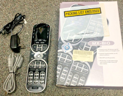 URC Universal Remote Control MX-810 Custom Programmable Remote Control ...