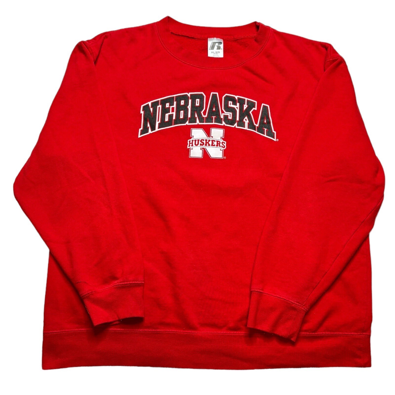 Nebraska University Cornhuskers Pullover Russell Crewneck Sweatshirt ...