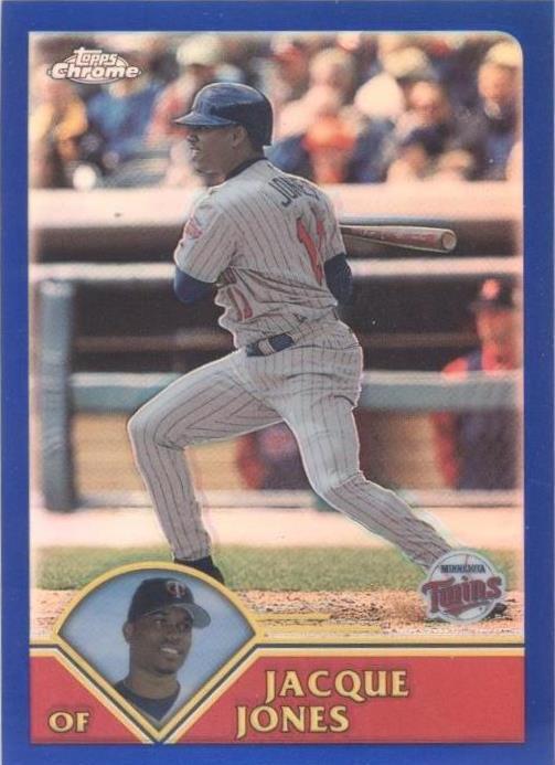 2003 Topps Chrome - Jacque Jones #25 Refractor /699 for sale online | eBay