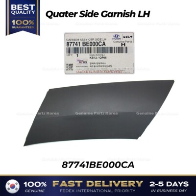 ⭐Genuine⭐ Quater Side Garnish LH 87741BE000CA for Hyundai Kona | eBay