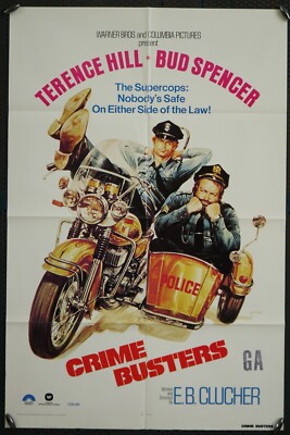 Crime Busters - original 1sh poster | eBay Australia