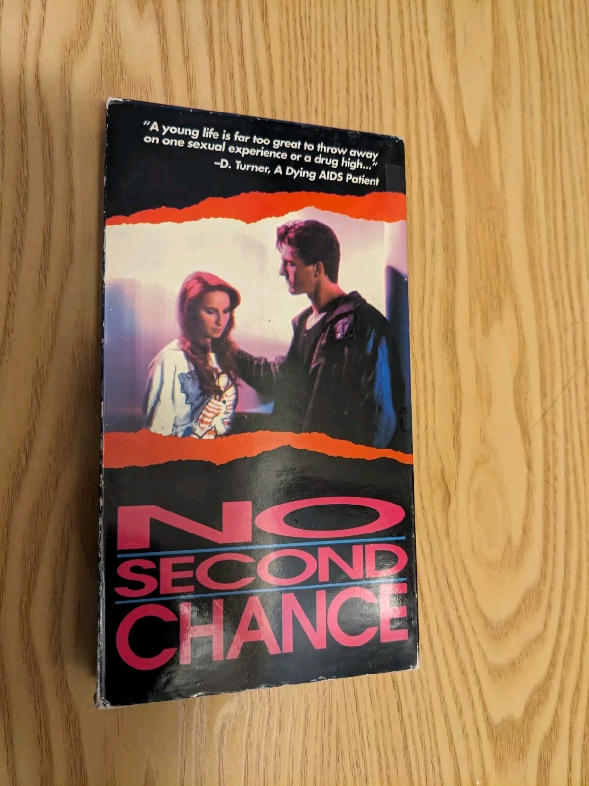 No Second Chance VHS Jeremiah Films 1991 Sex Drugs AIDS Exploitation ...