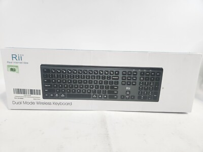 Rii Keyboard Dual Mode Wireless Keyboard | eBay