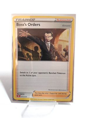 Carte Pokémon 019/034 Boss’s Orders Classic Collection Box Holo Neuf ...